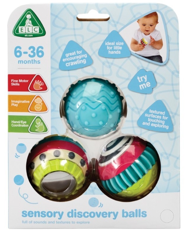 Buy ELC - Sensory Balls x 3