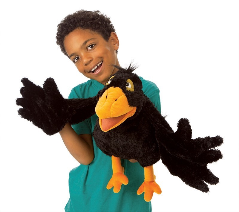 Buy Folkmanis - Yellow Beaked Crow Puppet