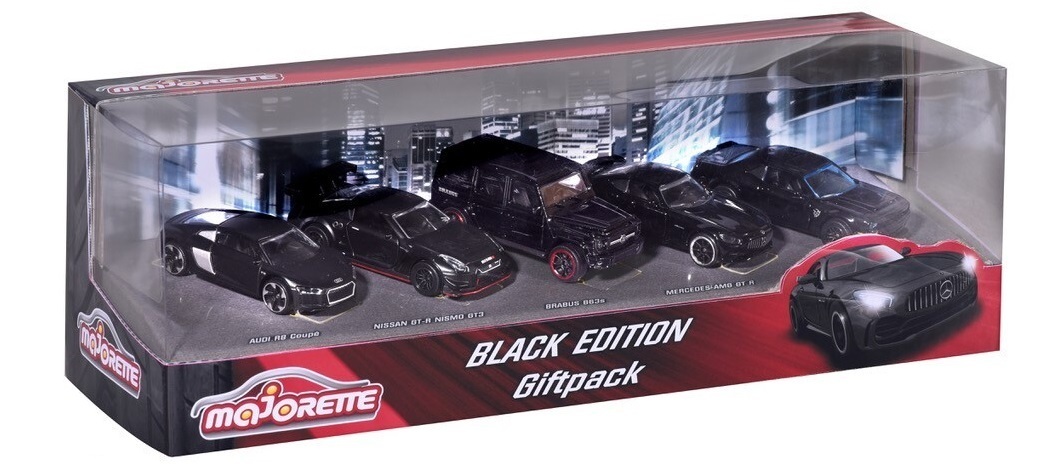 Majorette - Black Edition Gift Pack 5pc