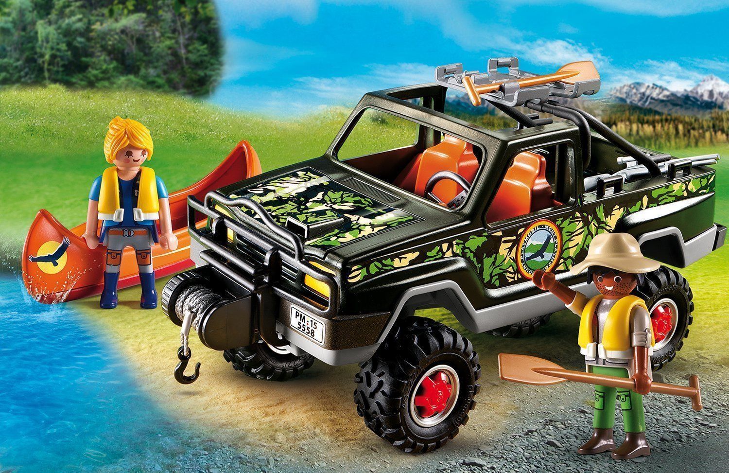 Buy Playmobil - Adventure Pickup Truck 5558