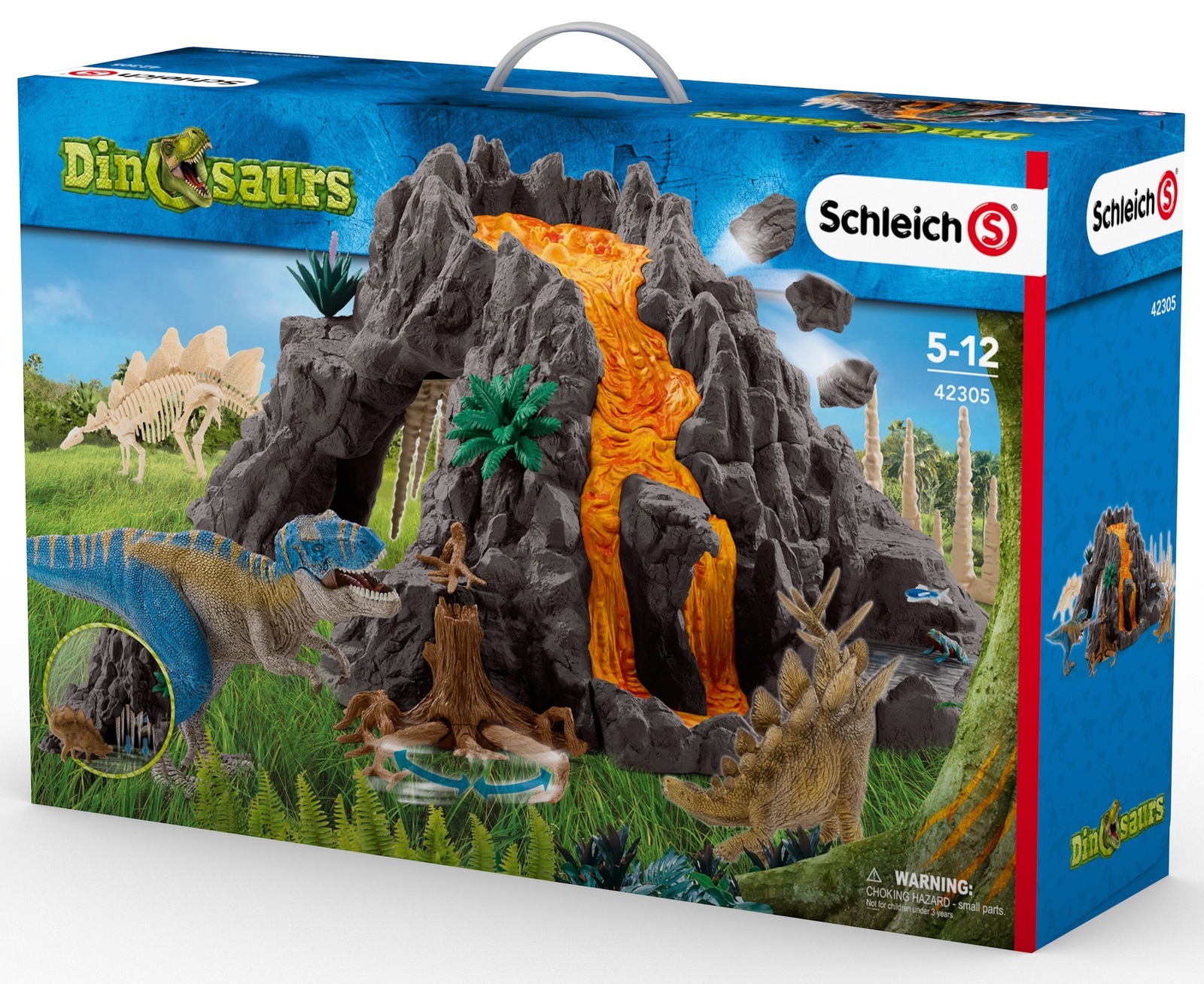 Buy Schleich - Giant Volcano with T-Rex 42305