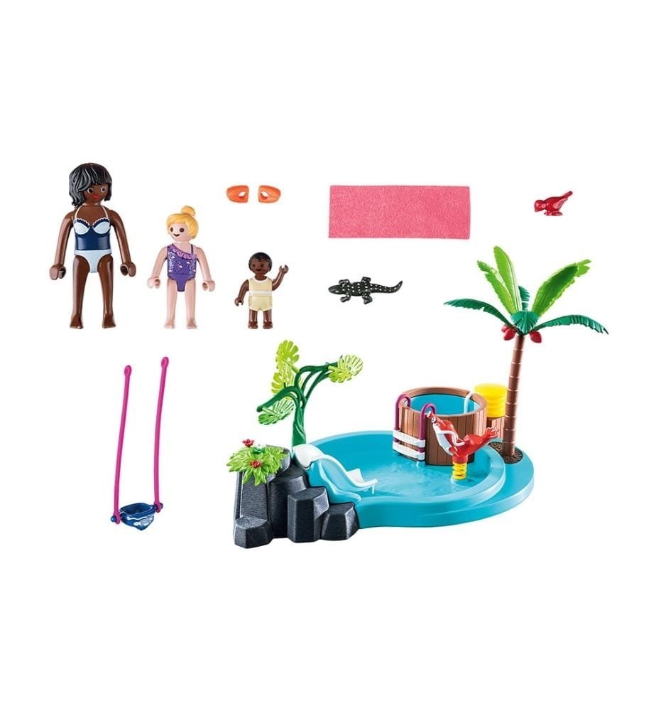 Buy Playmobil - Children's Pool with Slide 70611