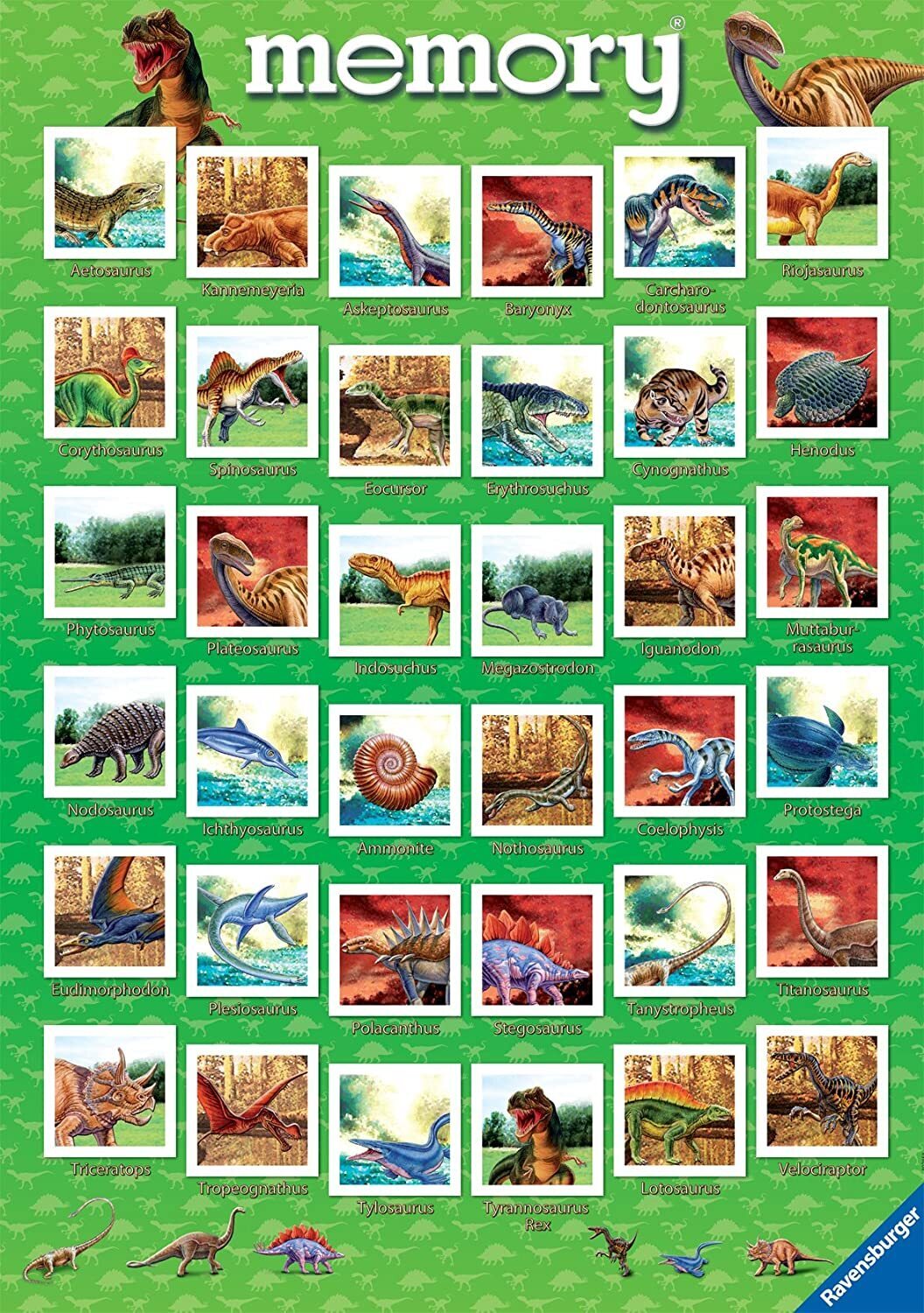 Buy Ravensburger - Dinosaur Memory Game