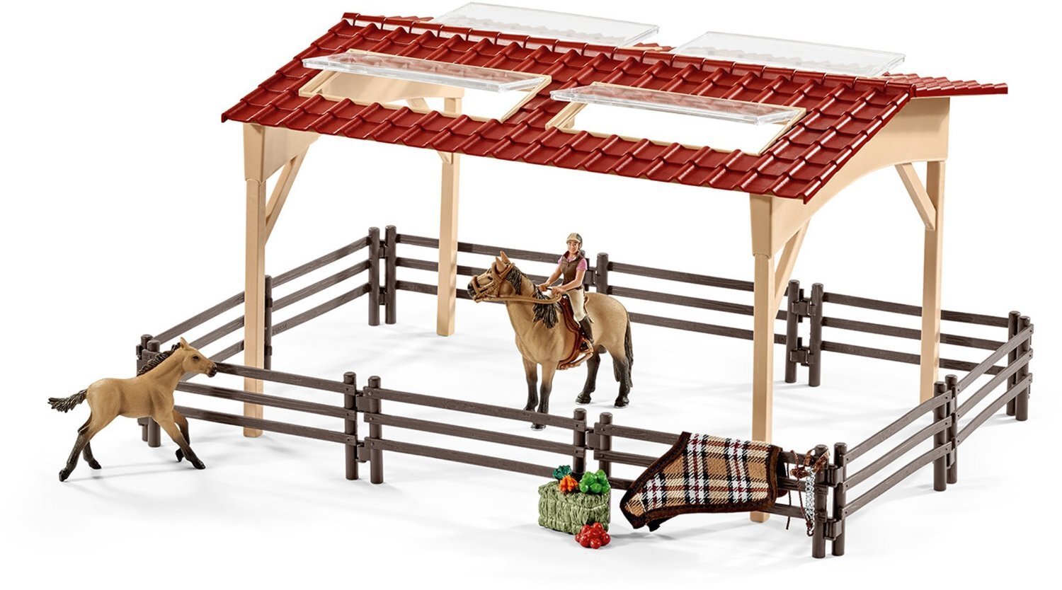 Buy Schleich - Stable with Horses and Accessories 42195