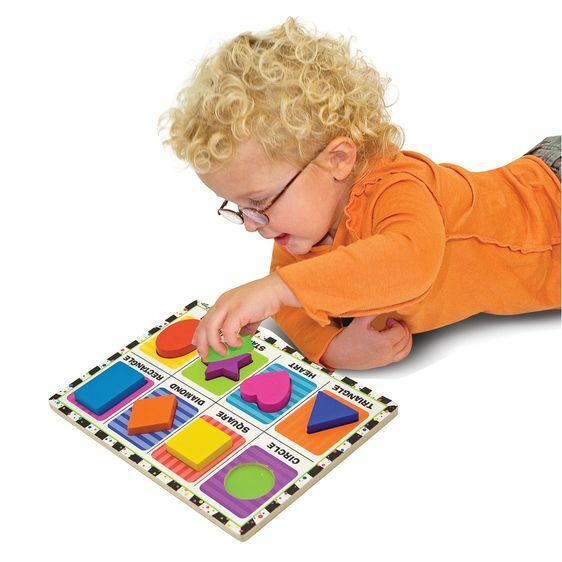 Buy Melissa & Doug - Shapes Chunky Puzzle