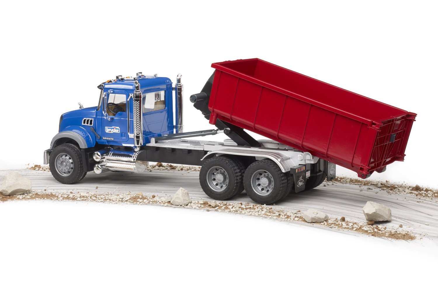Buy Bruder - Mack Granite with Roll Off Container 02822