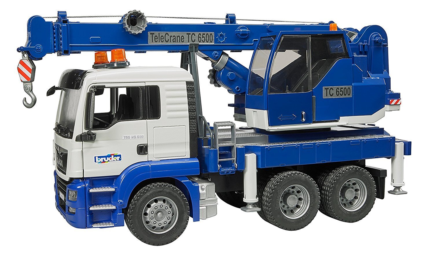 Buy Bruder - MAN TGS Crane Truck with Light & Sound Module 03770