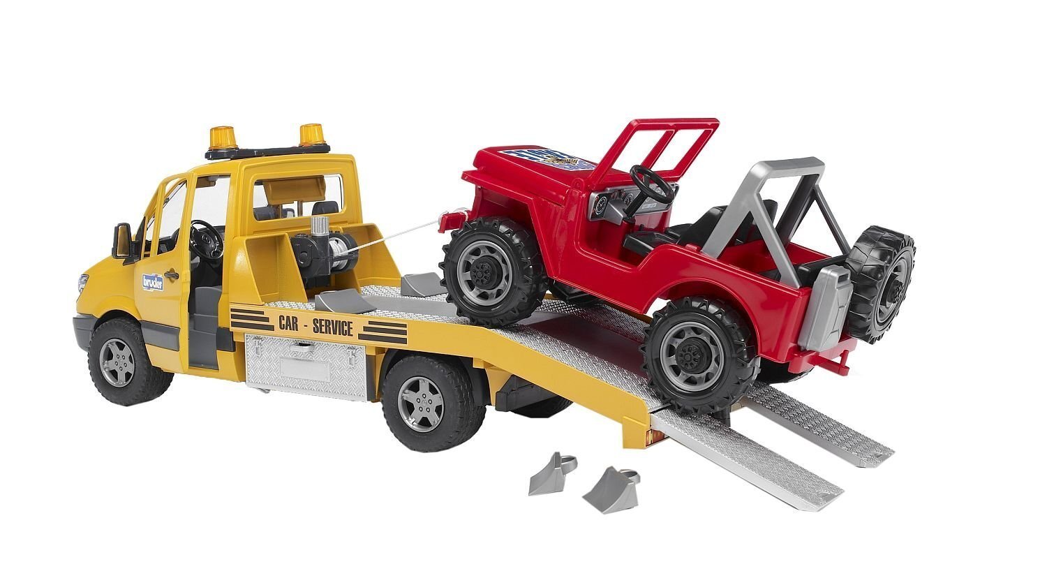 Buy Bruder - MB Sprinter Transporter with Vehicle 02535