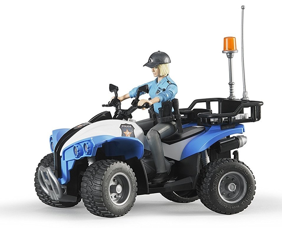Buy Bruder - Police Quad Bike with Police Officer 63010