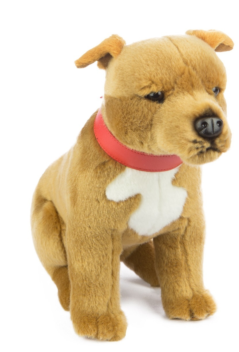 Buy Bocchetta Pax Staffordshire Bull Terrier Plush Toy 25cm