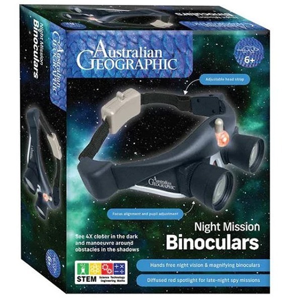 Buy Australian Geographic - Night Mission Binoculars