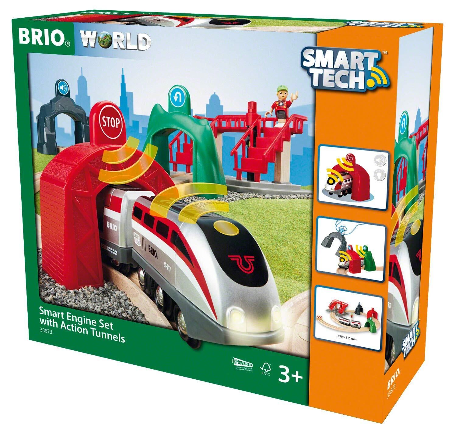 Buy BRIO - Smart Engine Set with Action Tunnels