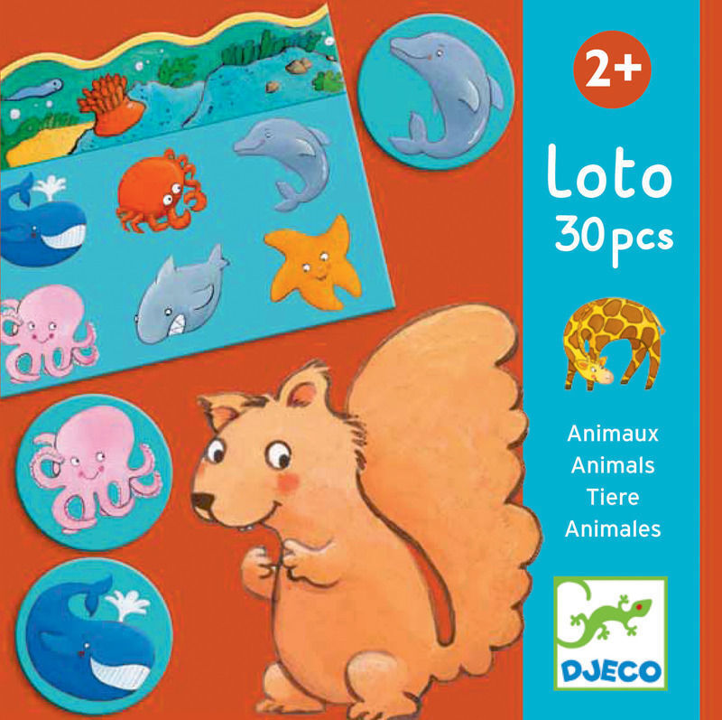 Buy Djeco - Loto Animals