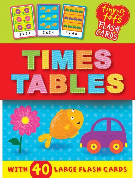 Buy Tiny Tots Flash Cards - Times Tables