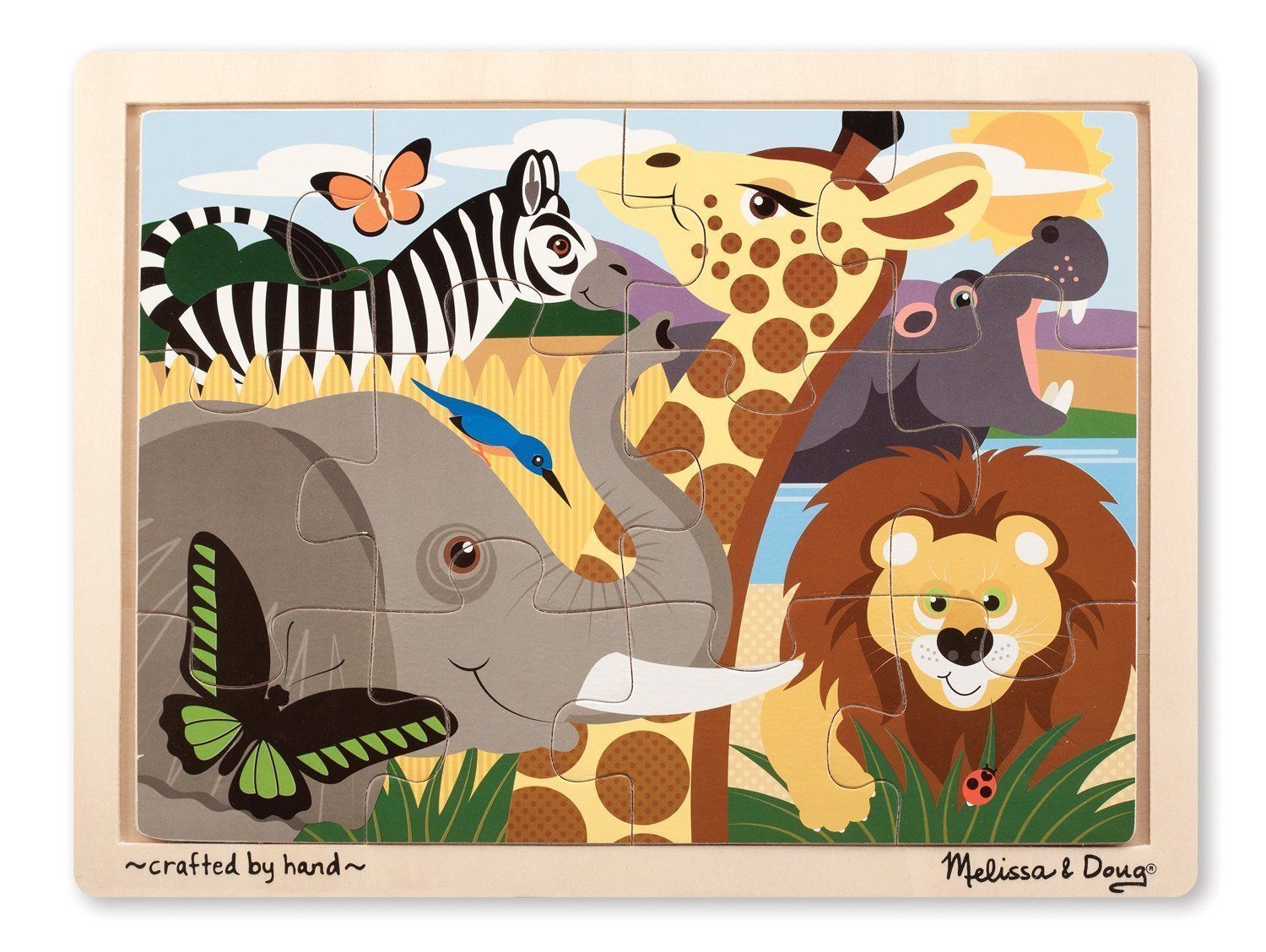 Buy Melissa & Doug - African Animals Jigsaw - 12pc