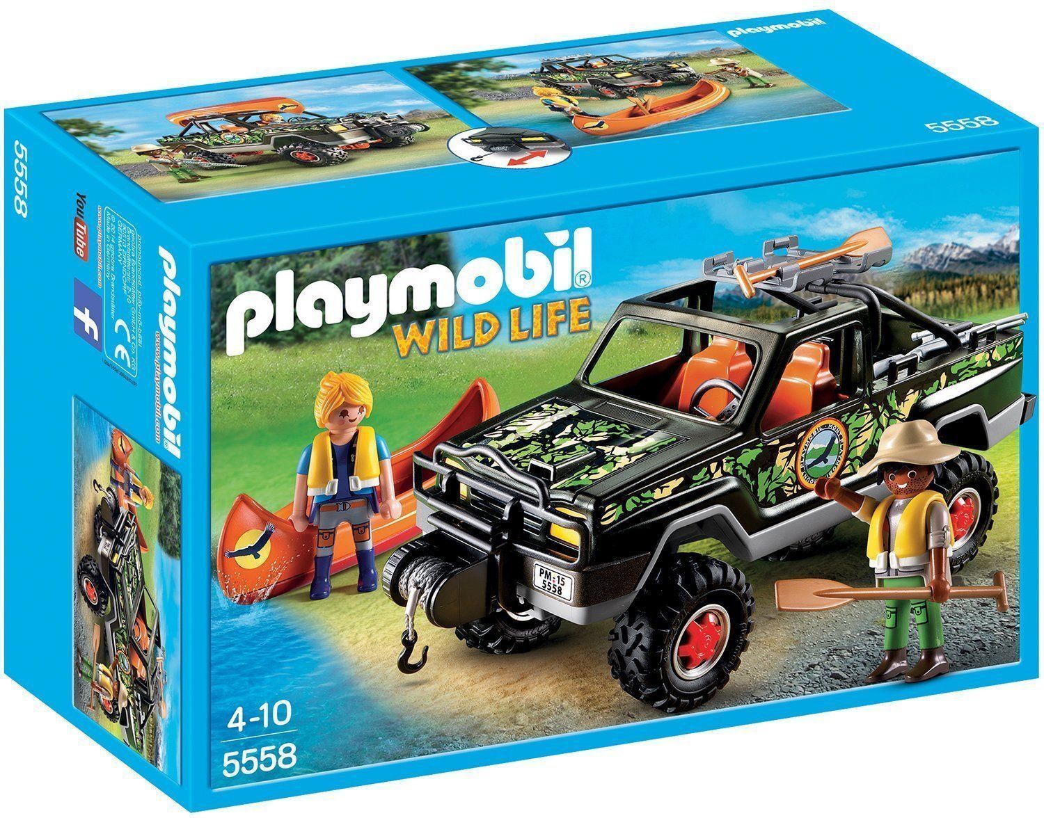 Buy Playmobil - Adventure Pickup Truck 5558