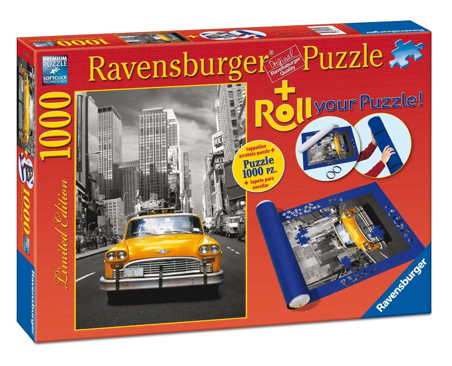Buy Ravensburger - New York Taxi 1000pc-Roll Your Puzzle