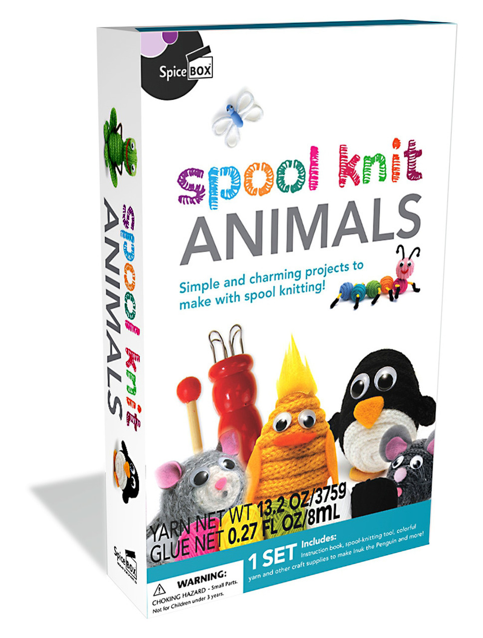 Buy SpiceBox - Spool Knit Animals