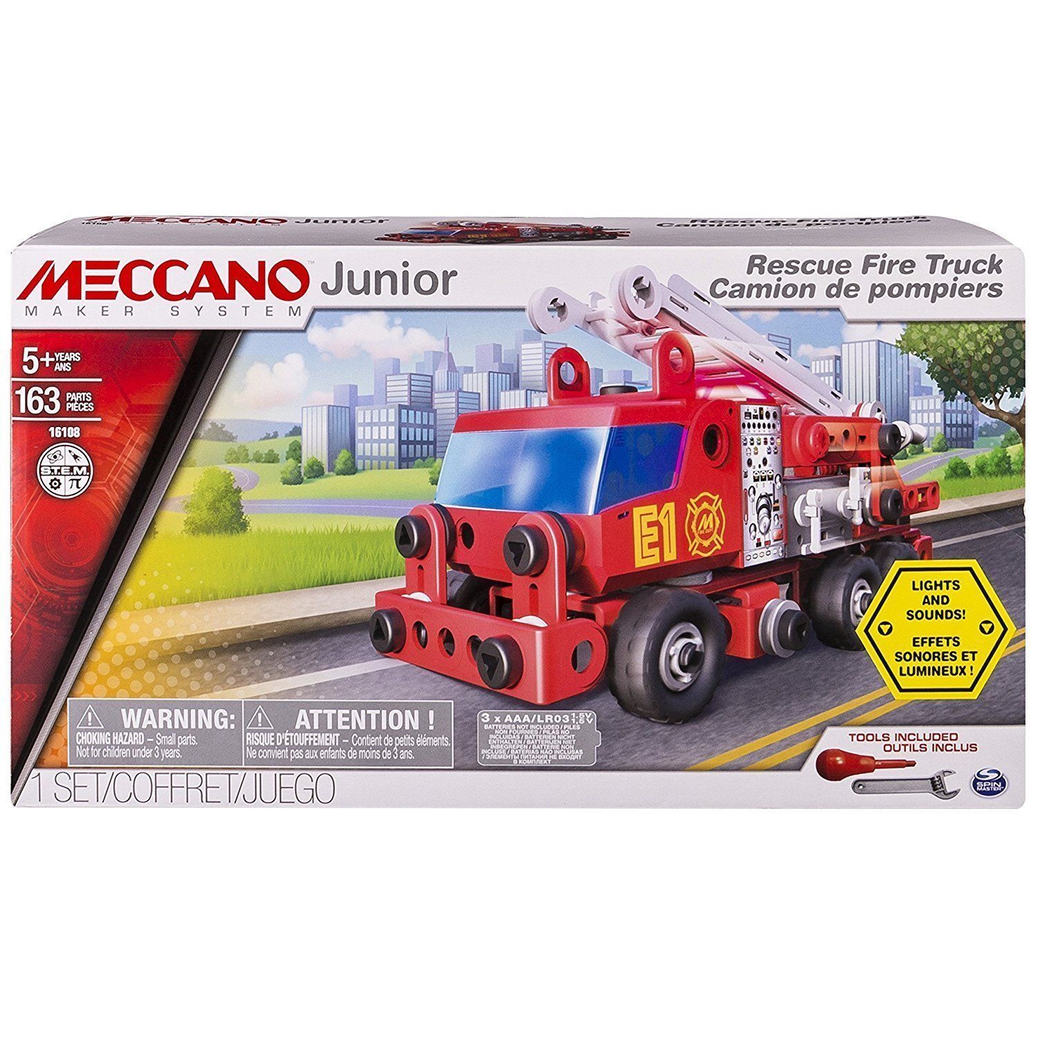 Buy Meccano Junior Fire Engine Deluxe