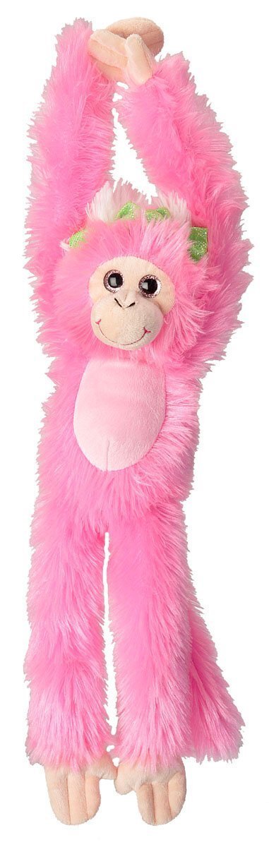 Buy Wild Republic - Sweet & Sassy Pink Hanging Monkey