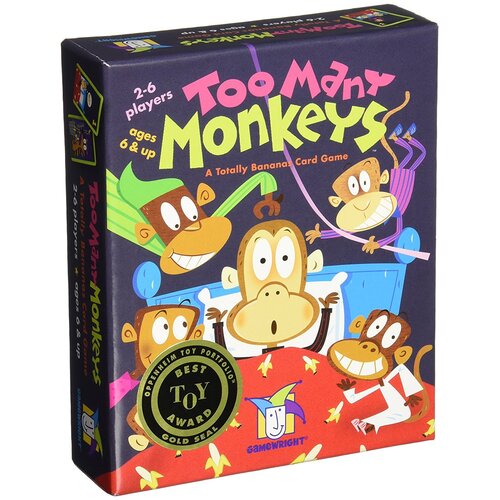 Buy Gamewright - Too Many Monkeys Card Game